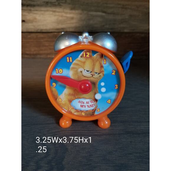 Garfield | Toys | Garfield The Movie Future Telling Alarm Clock Wendys ...